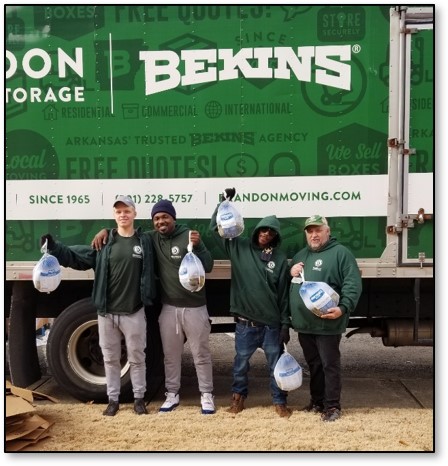 Move for Hunger Names Bekins Van Lines Agent of the Year - Bekins
