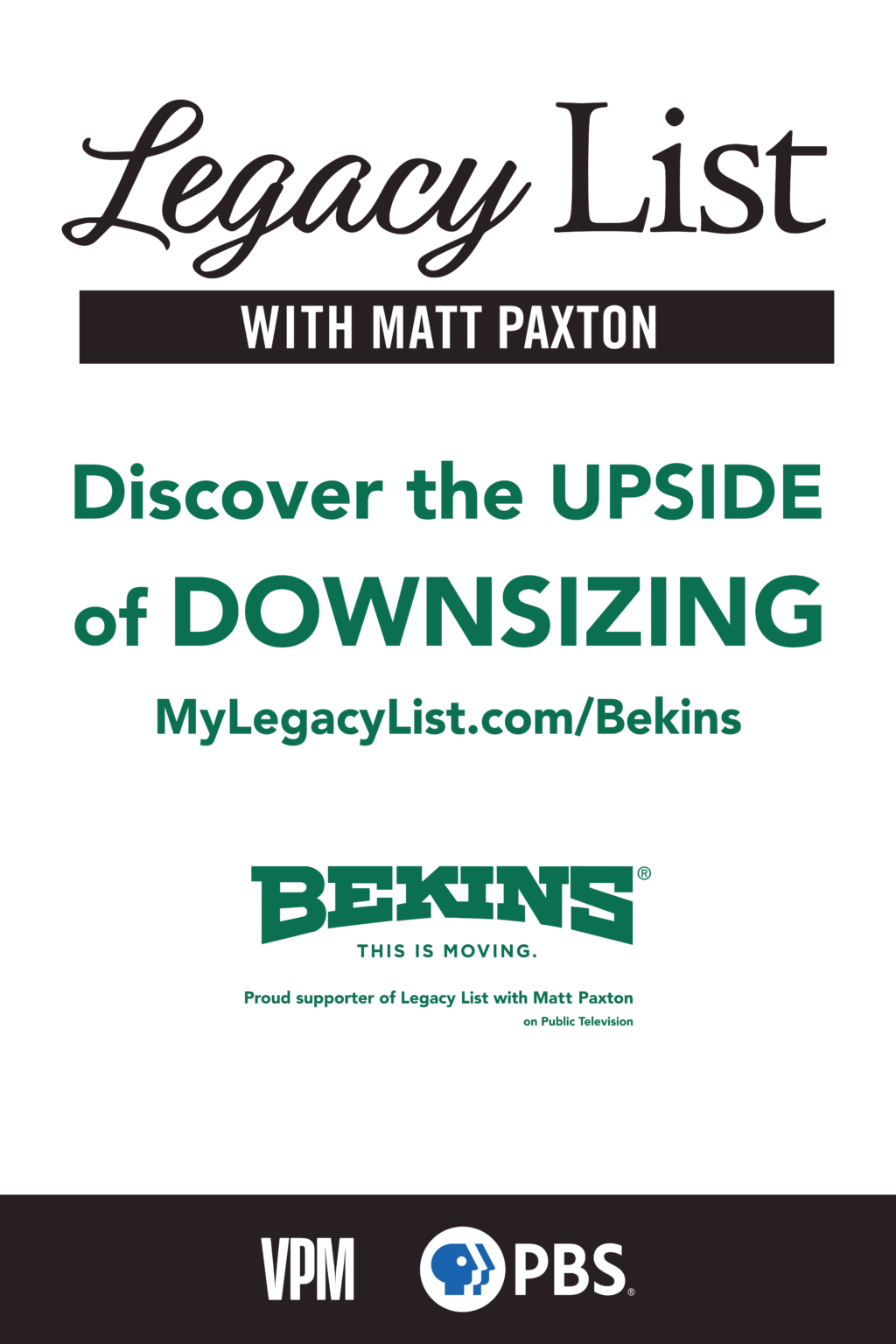 Proud Partners: Bekins Van Lines & Legacy List | Bekins Van Lines